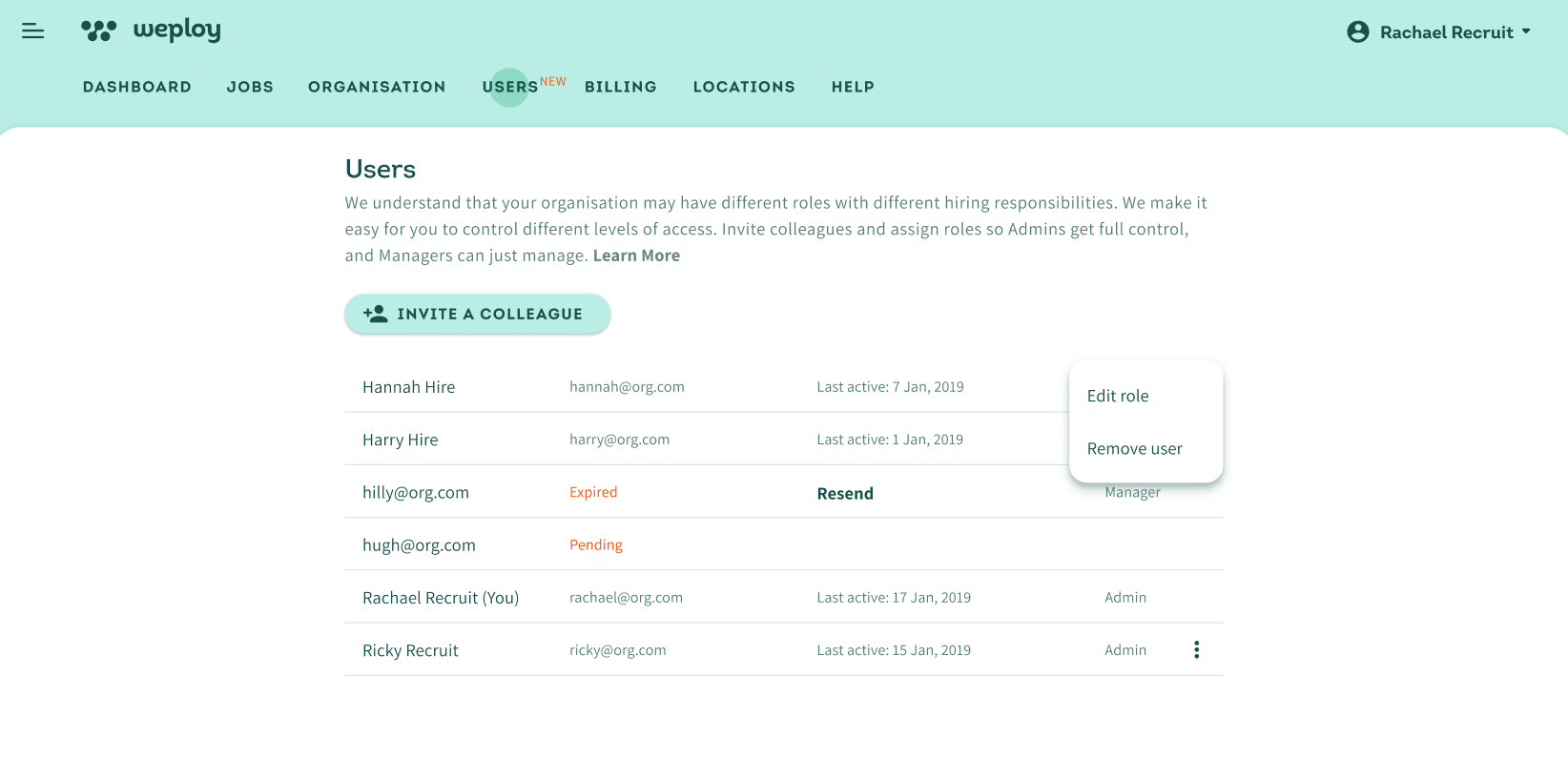 Product Updates: User Permissions and Dashboards